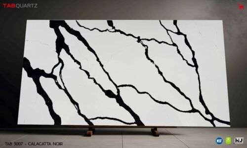 Calacatta Noir | Colors | TABQUARTZ