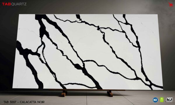 Calacatta Noir | Colors | TABQUARTZ